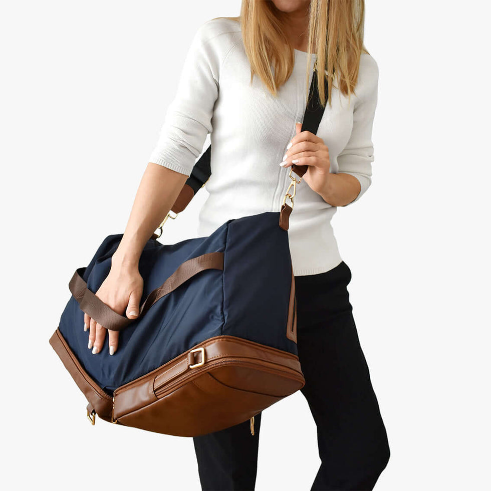 Convertible Crossbody Duffle Bag Backpack HOLIDAY